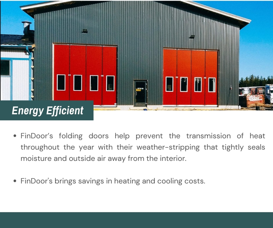 FinDoor Folding Door Systems | Structural Buildings